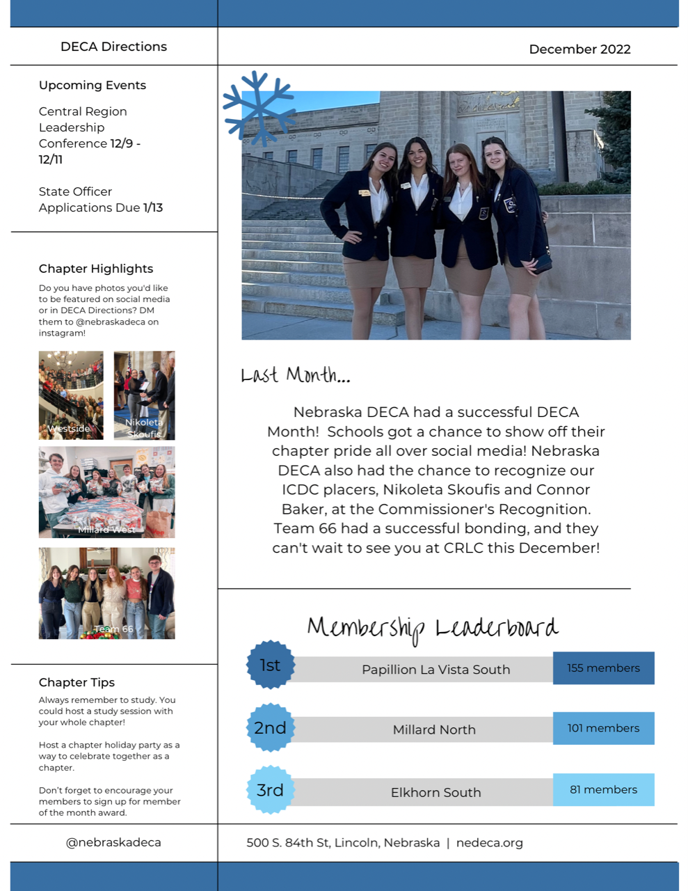 DECA Directions – Nebraska DECA